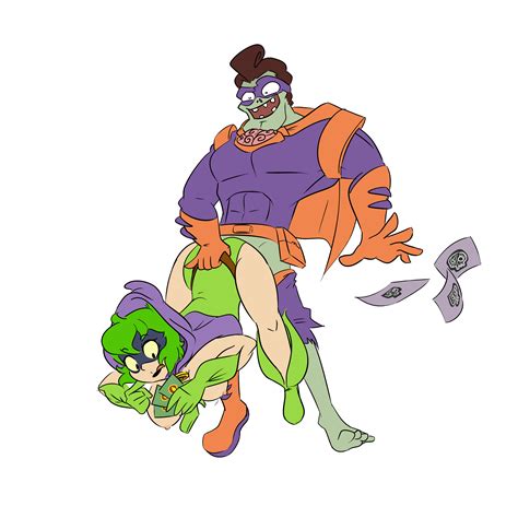 Humanized Green Shadow Having Sex With Super Brains R PlantsVsZombiesRL