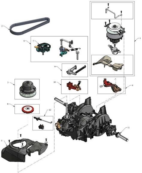 RS 800 P General Transmissions Service Parts
