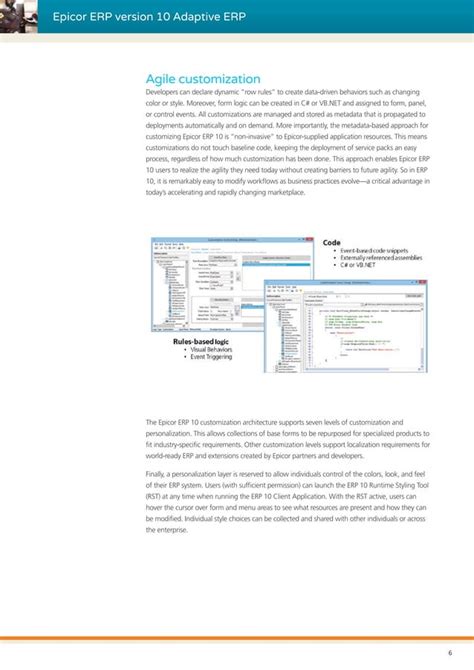 epicor erp 10 adaptive erp pdf databases computer software and