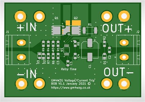 Unpopulated BOB Pcb GM4WZG