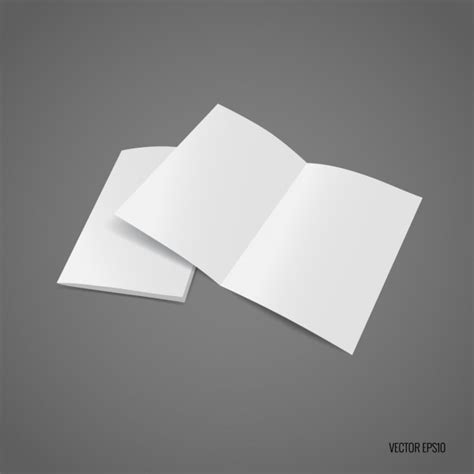 화이트 브로슈어 서식 파일 디자인 무료 벡터