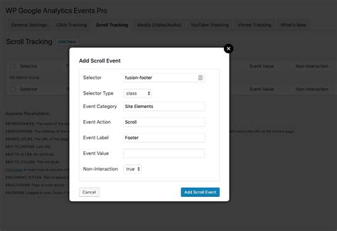 Scroll Tracking WPFlow
