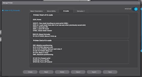 Creality Slicer Custom Gcode Rcreality