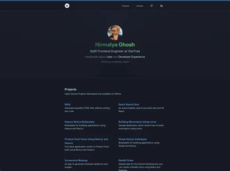 react portfolio react templates and themes