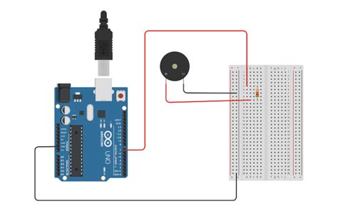 Circuit Design Sound Sensor Q1 Tinkercad