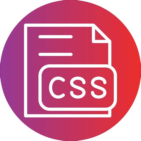 Premium Vector Vector Design Css File Icon Style