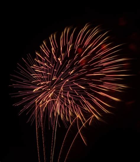 Premium Photo Beautiful Of Exploding Fireworks At Night Represents A Celebration