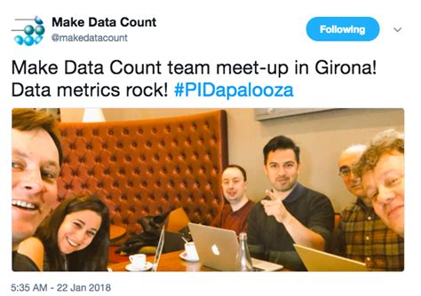 Make Data Count Winter 2018 Update Make Data Count