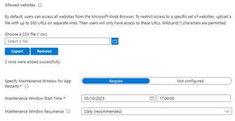 Single App Full Screen Kiosk Mode R Intune
