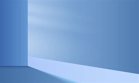 밝은 전면 화면과 텍스트 바닥 여유 공간 질감이 없는 색칠된 열린 공간 벽이 있는 밝은 배경 다채로운 벡터 3d 그림이 있는 추상적인 노란색 빈 방 0명에 대한 스톡 벡터