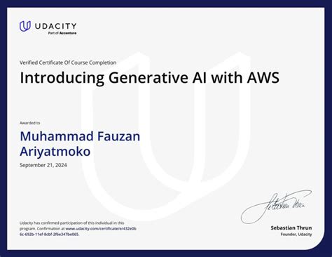muhammad fauzan ariyatmoko on linkedin generativeai awscertified
