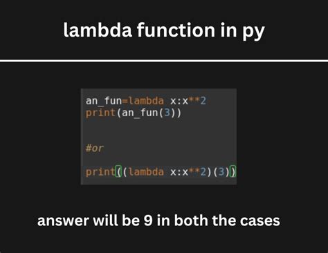 Sai Harsha Vardhan Pittada On Linkedin Lambda Functions In Python 23