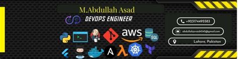 M Abdullah Asad Devops Engineer Cicd Cloud Aws Azure Gcp Docker And Kubernetes