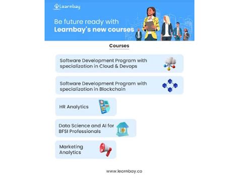 Professional Upskilling Startup Learnbay Launches Three New Cutting Edge Domain Courses