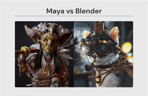 Maya Vs Blender A Side By Side Comparison