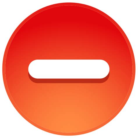 Subtraction Symbol Png