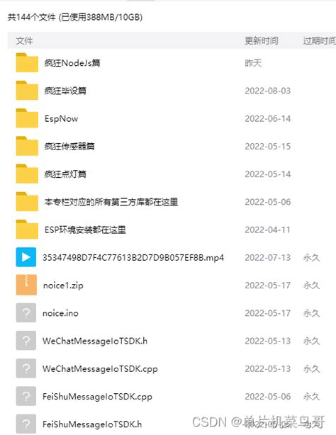 Esp 保姆级教程300篇 系列导读（此专栏非常适合刚刚入门esp开发的初学者）esp教程单片机菜鸟哥的博客 Csdn博客