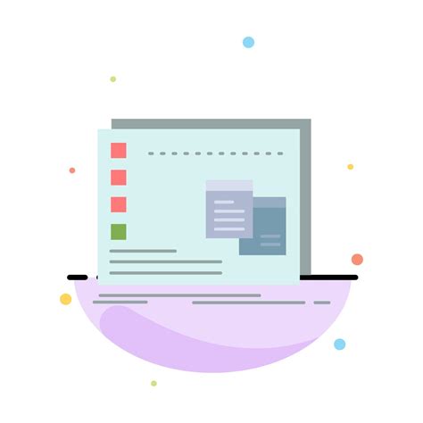 Window Mac Operational Os Program Flat Color Icon Vector 19093680 Vector Art At Vecteezy