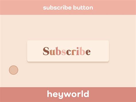 Subscribe Button Lower Thirds Youtube Video Overlay Animated