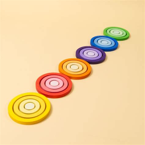 Grapat Nest Rings 24 Holzringe Adabob