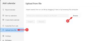 How To Import ICalendar Ics In Outlook