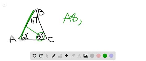 Solvedlist The Sides Of The Given Triangle From Shortest To Longest
