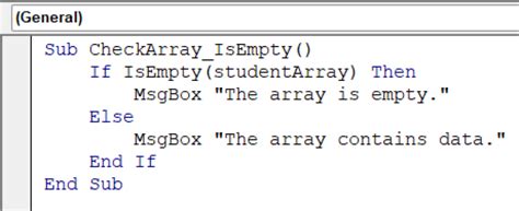 How To Check If An Array Is Empty In Excel Vba 3 Ways Excel Insider