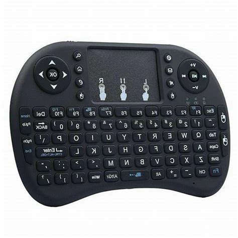 Mini Ghz Wireless Touchpad Keyboard With Degree Flip USB Drive Port Rechargeable Lithium