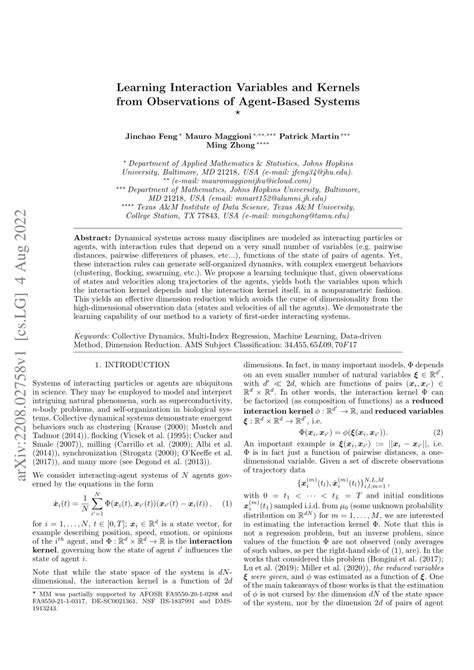 pdf learning interaction variables and kernels from observations of