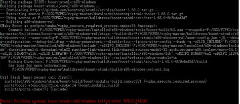 Failed To Build Boost Atomic For Windows 64bit · Issue 4456 · Microsoftvcpkg · Github