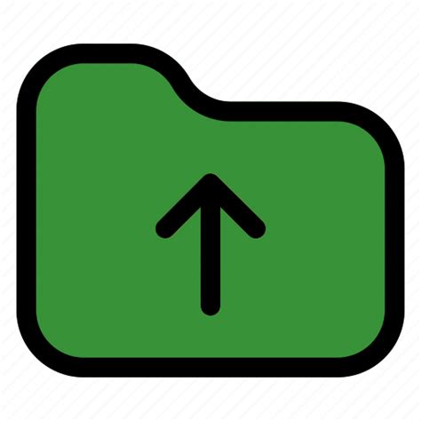 Folder Arrow Up Archive Document Icon Download On Iconfinder