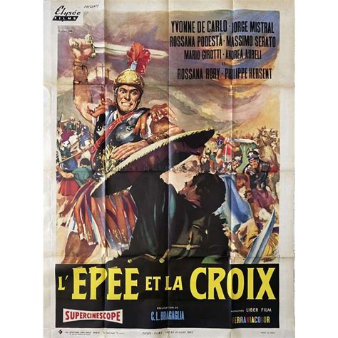 Affiche De Film Lepee Et La Croix Grande Mauvaisgenres