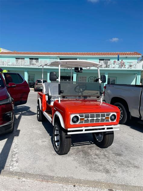 Bronco Golf Cart Custom Golf Carts Old Military Jeep Cute Golf