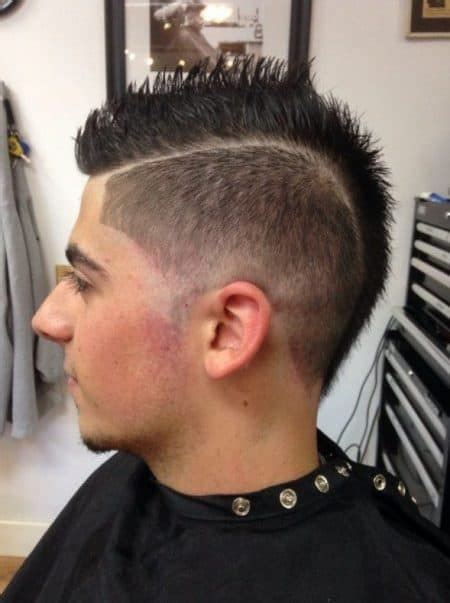 33 Best Short Mohawk Fades For Men To Stand Out
