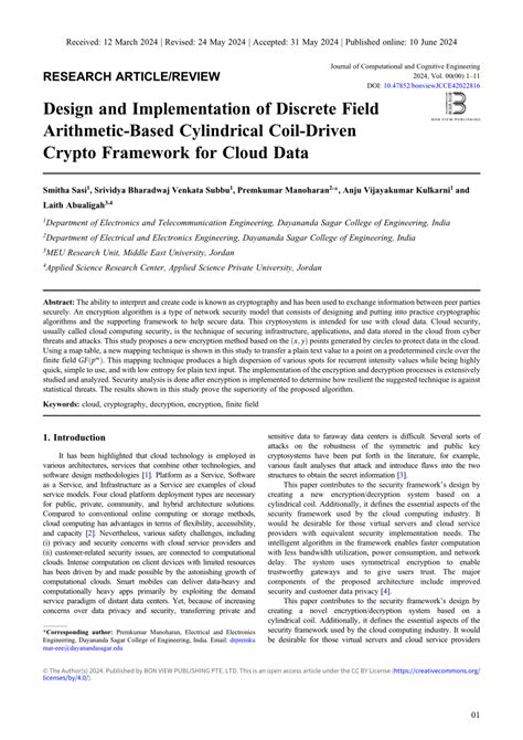 pdf design and implementation of discrete field arithmetic based