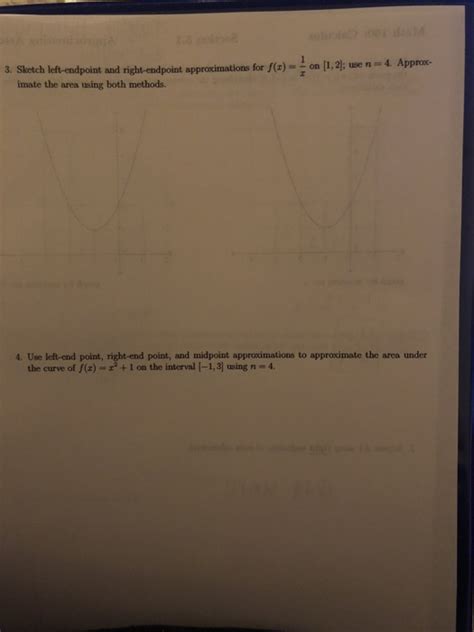 solved 3 sketch left endpoint and right endpoint