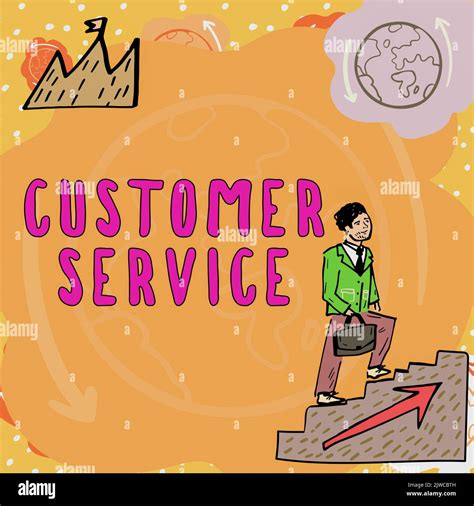 Inspiration Showing Sign Customer Serviceprocess Of Ensuring Client Satisfaction With Product