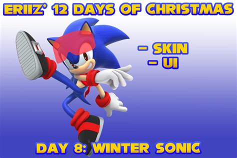 Winter Sonic Mod For Super Smash Bros Ultimate Ssbu Mods