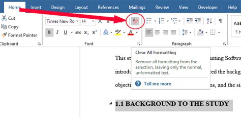 How To Remove Header In Word
