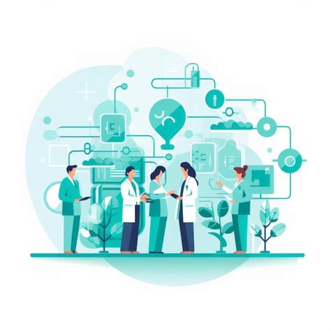 Premium Photo Enhancing Healthcare Embracing Collaborative Technology For Teamwork And Research