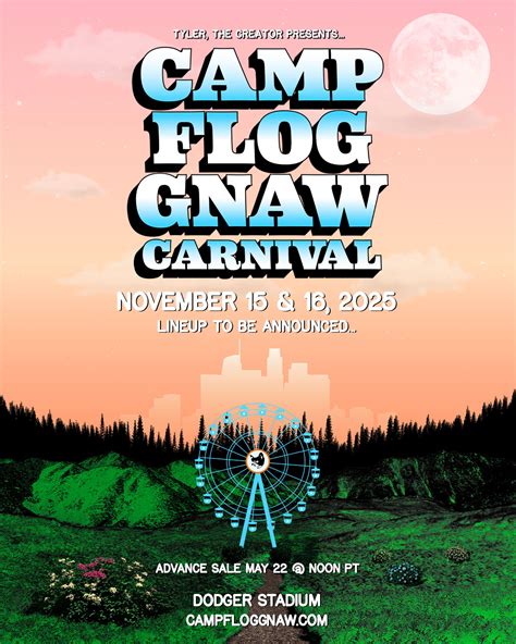 Camp Flog Gnaw 2025 Announced At Dodger Stadium