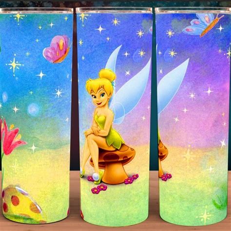 Dining Tinkerbell Fairy Dust Watercolor Tumbler 2oz Poshmark