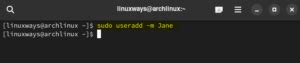 How To Add A User In Arch Linux LinuxWays