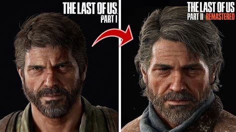 The Last of Us Part I vs Part II | Models Changes Comparison | Monsters & Characters (4K) - YouTube