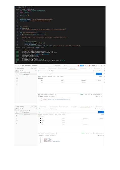 Python Fastapi Weatherapi Musicrecommendation Openweathermap Lastfm Sravan Duggi