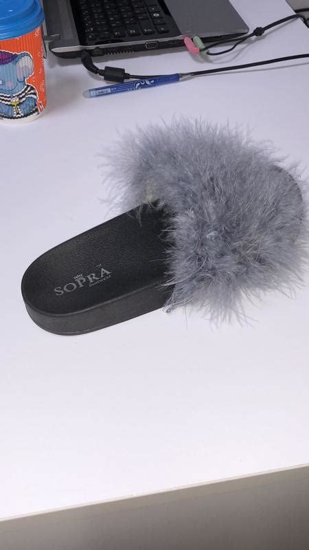 Стильные шлёпанцы с натуральным мехом — ціна 290 грн у каталозі Босоніжки Купити жіночі речі за