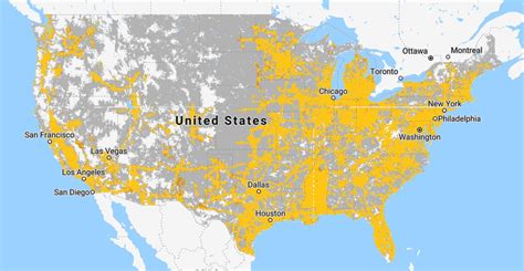 Sprint Wireless Coverage Area Map