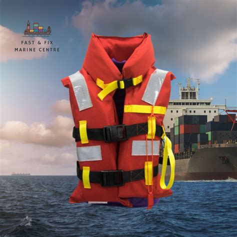 Life Jacket Dfy I Solas Approved [collar] Impa Code 330131 Shopee Singapore