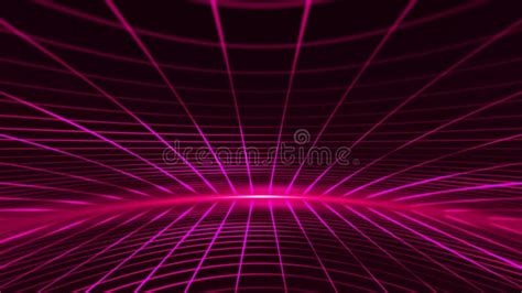Trendy Pink Neon Cyberpunk Grid Background Animation Stock Video Video Of Glow Modern 315075149