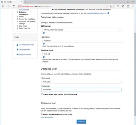 Installing Tiki Wiki CMS Groupware In Debian VITUX